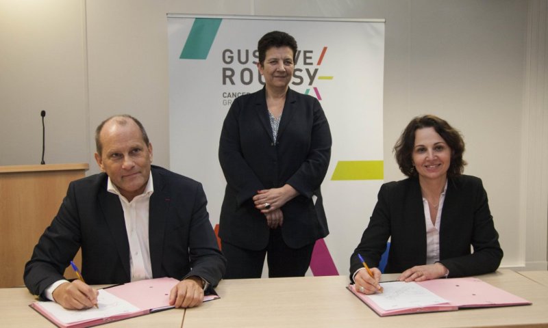 Signature d'un accord cadre avec l'Institut Gustave Roussy ...